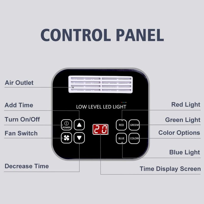 FARRENCE Led Light Skin Care Machine 7 Color SPA Equipment Multifunctional Beauty Machine for Women Home Salon