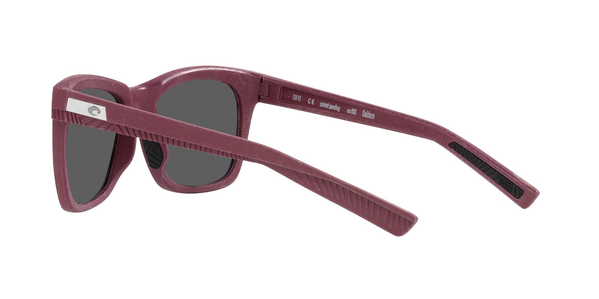 Costa Woman Sunglasses Net Gray With Blue Rubber Frame, Gray Lenses, 55MM
