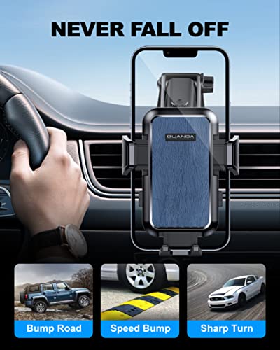 GUANDA TECHNOLOGIES CO., LTD. Cell Phone Stand, Desk Phone Holder, Upgraded Car Mount Phone Holder Dashboard Windshield