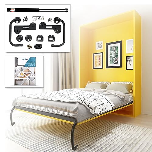 Queen Size Deluxe Murphy Bed Kit Murphy Bed Kit Queen Murphy Bed Hardware DIY Murphy Bed Kit Queen Size Murphy Bed Hardware Murphy Bed Kit Queen Size Murphy Bed Hardware Kit Bed Kit Queen (Vertical)