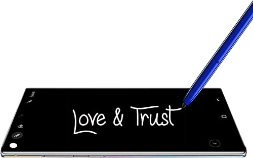Galaxy Note 10 S Pen with Bluetooth Replacement StylusTouch S Pen for Samsung Galaxy Note 10, Note 10+ Plus 5G All Versions Touch Stylus Pen(Aura Glow Silver)