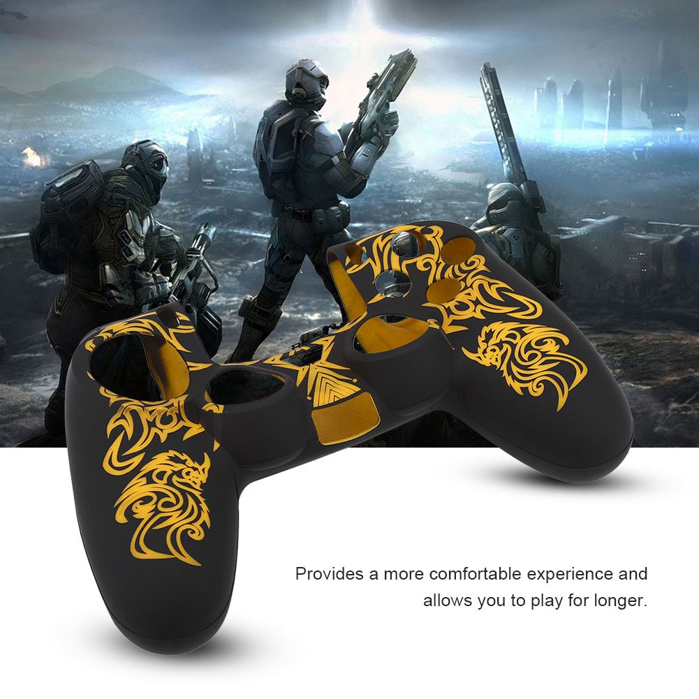 Yagosodee Soft Silicone Anti Slip Case Touch Protective Shell Grip Replacement Cover for Controller Video Games