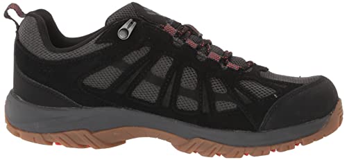 Columbia Men's Redmond III Waterproof Hiking Shoe, Dark Grey/Black, 10.5 Wide