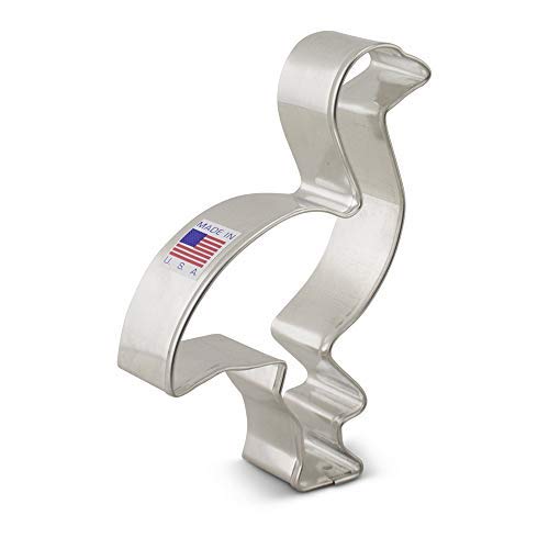 Flamingo Cookie Cutter 4.5" Made in USA by Ann Clark