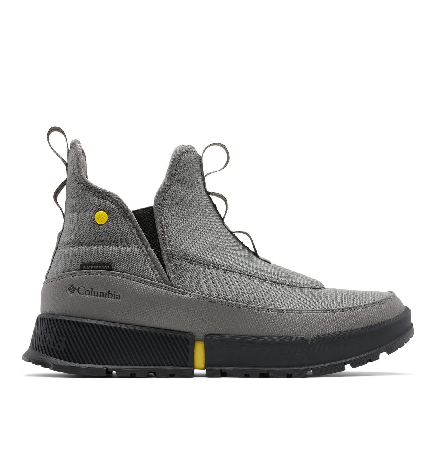 Columbia Men's Hyper-Boreal Metro, Charcoal/Laser Lemon, 11.5
