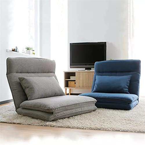 JYDQM Lounge Indoor Floor Sofa Bed Sleeper 14 Position Adjustable Living Room Daybed Recliner Sofa Couch Folding