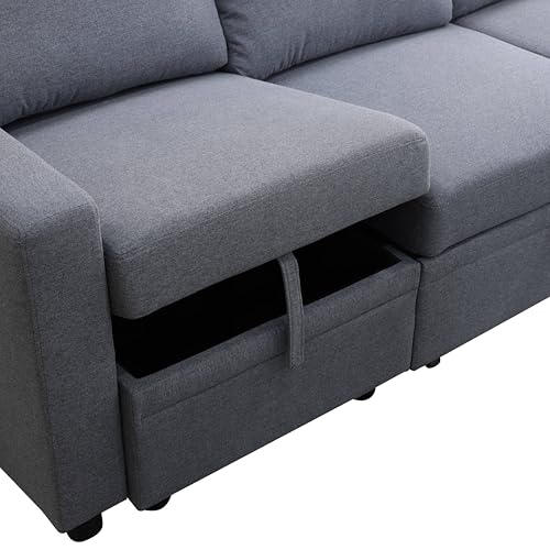 FUOROLA Pull Sectional Sofa Bed for Living Room, Dormitory, Hotel, Guest Room, Play Room, Apartment