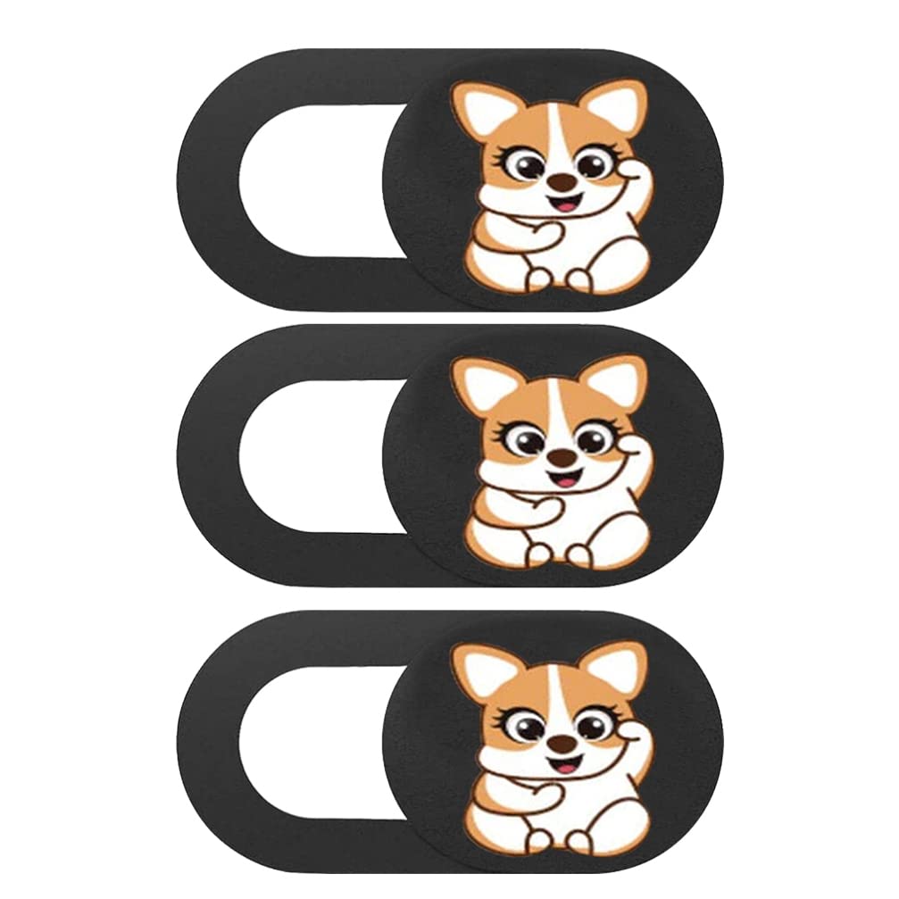 SOLUSTRE 3pcs Camera Cover Webcam Privacy Lens Protector Camera Slide Blocker Webcam Blocker Phone Camera Tablet Laptop Webcam Slider Webcam Cover Privacy Sticker Covers Abs Shield Computer