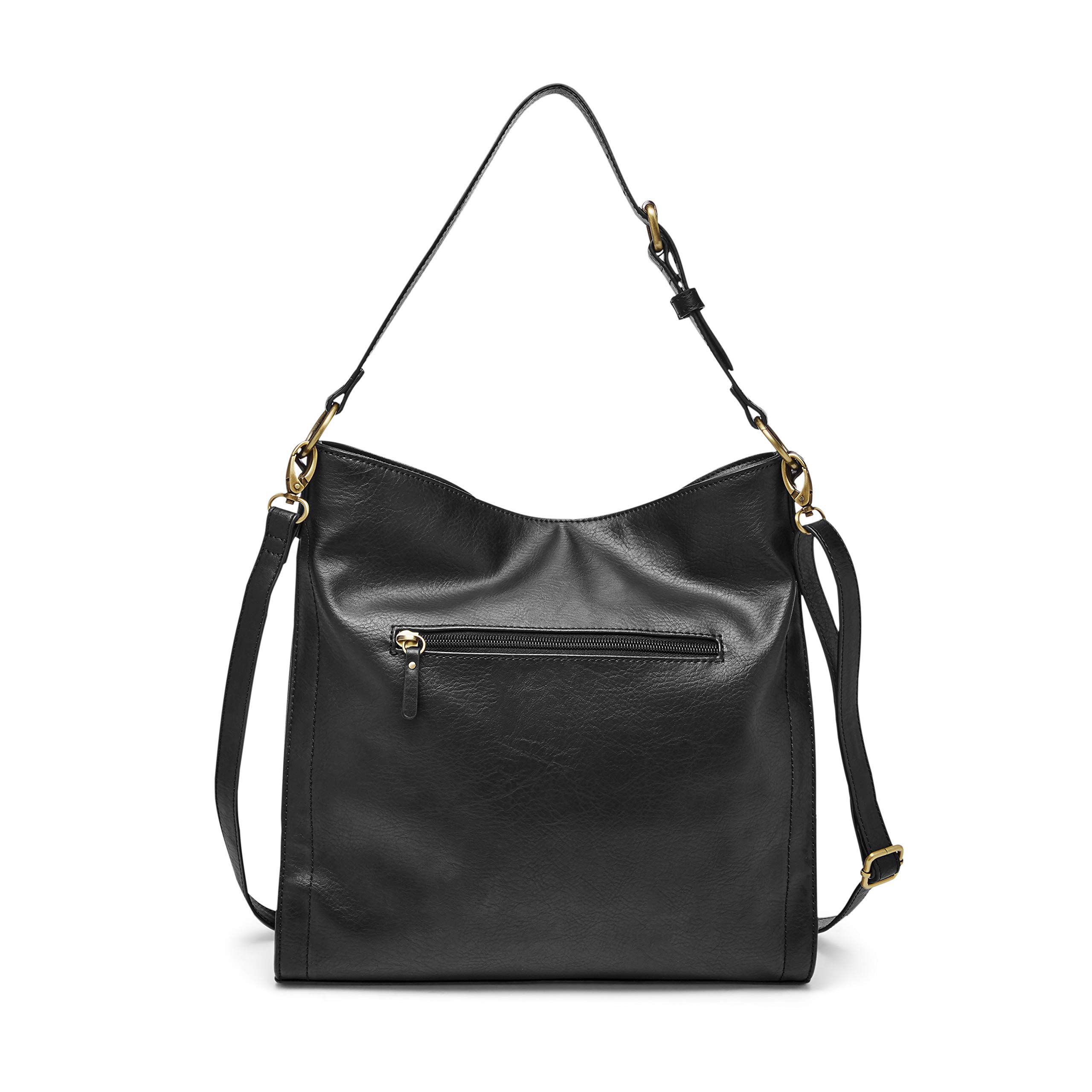 RELIC by Fossil Women's Tinsley Convertible Crossbody Handbag, Color: Black Model: (RLH9009001)