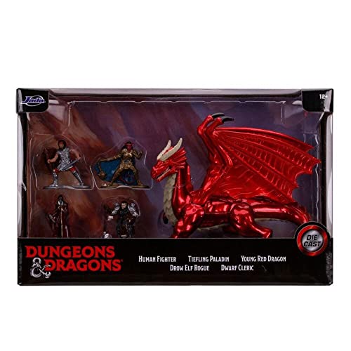 Jada Toys Dungeons & Dragons Nano METALFIGS Deluxe Pack