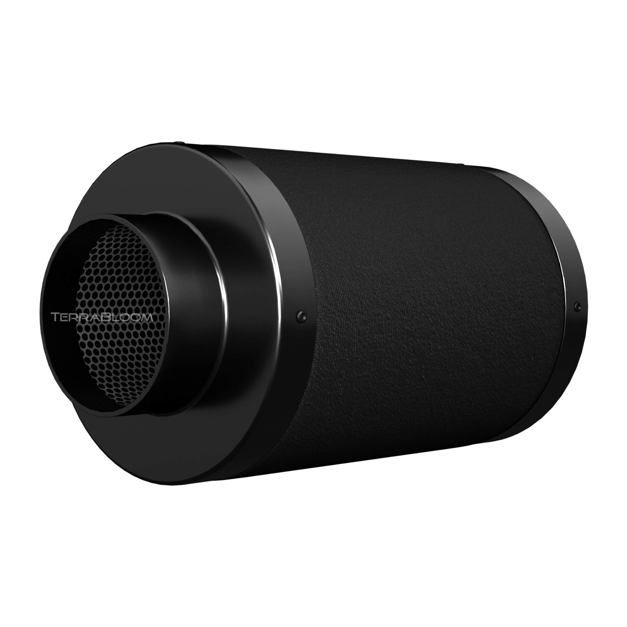 TerraBloom 4" x 16" Carbon Filter for Grow Tent - 46mm Charcoal Carbon Air Filter - Maximize Airflow with 350 CFM - Premium Carbon Air Filter & Charcoal Filter for Homes & Commercial Applications