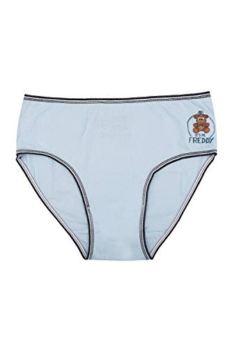 Intimo Girls' Big Five Nights at Freddy's Underwear 7 Pack, Multi, 12