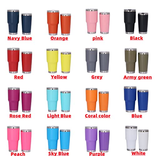 Personalized Photo 20oz 30oz Stainless Steel Tumbler,Custom Coffee Tumbler Cup With Lid And Strawstraw Vacuum Insulated With Text Photo Logo (PERSONALIZED)