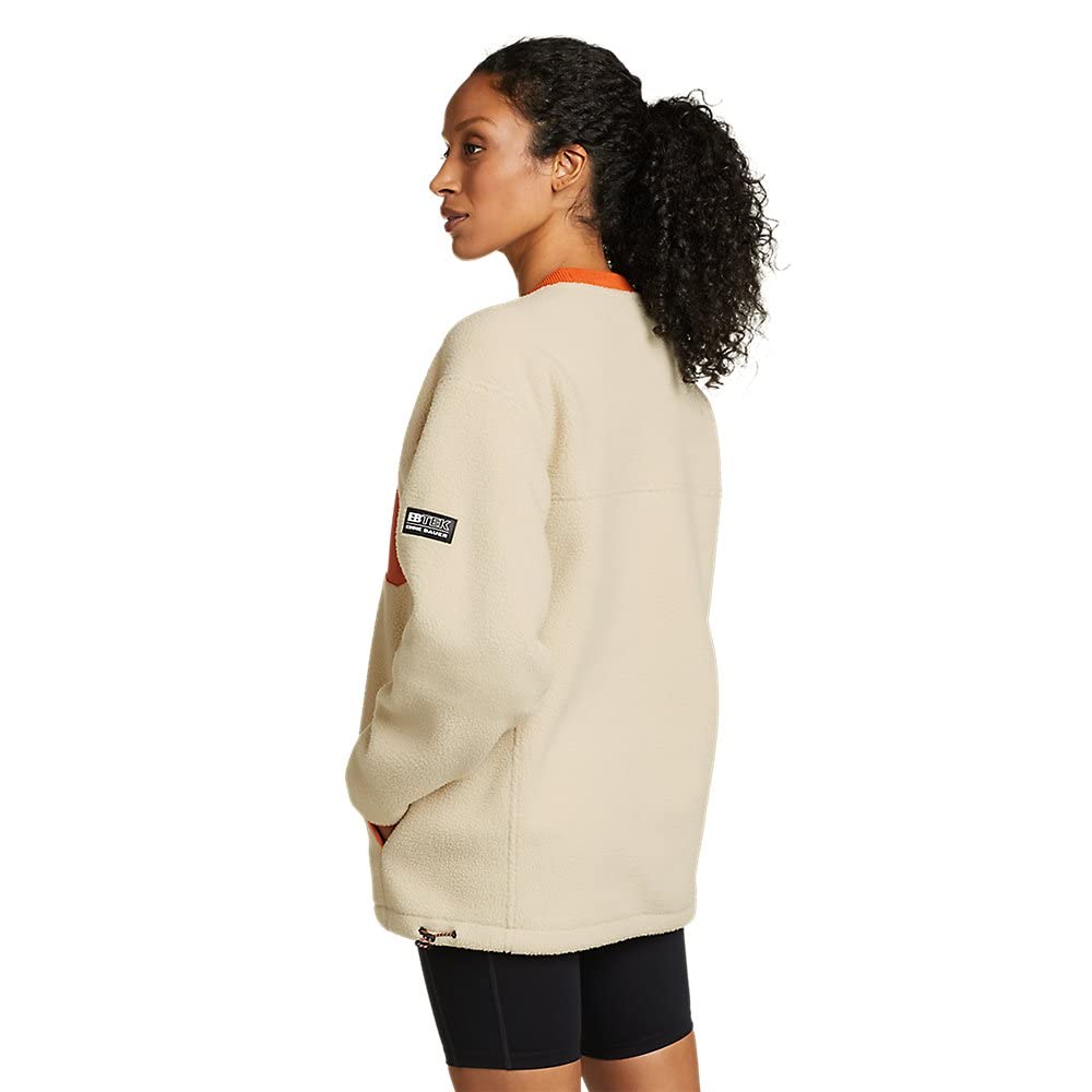Eddie Bauer EBTek Pullover Crew, Beige, Large, Tall