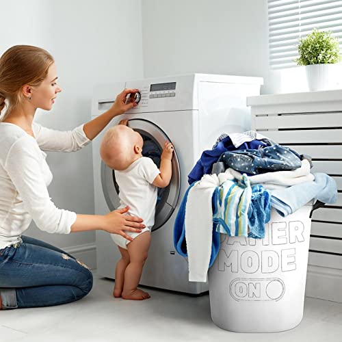 Gamer Mode On Large Laundry Basket Hamper Bag Washing with Handles for College Dorm Portable