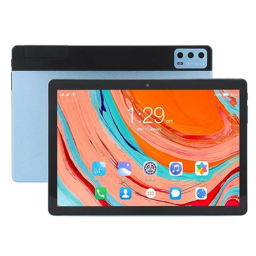 DAUZ Office Tablet, 5G WiFi 4G LTE Aluminium Alloy 10.1 Inch FHD Business Tablet for Production (US Plug)