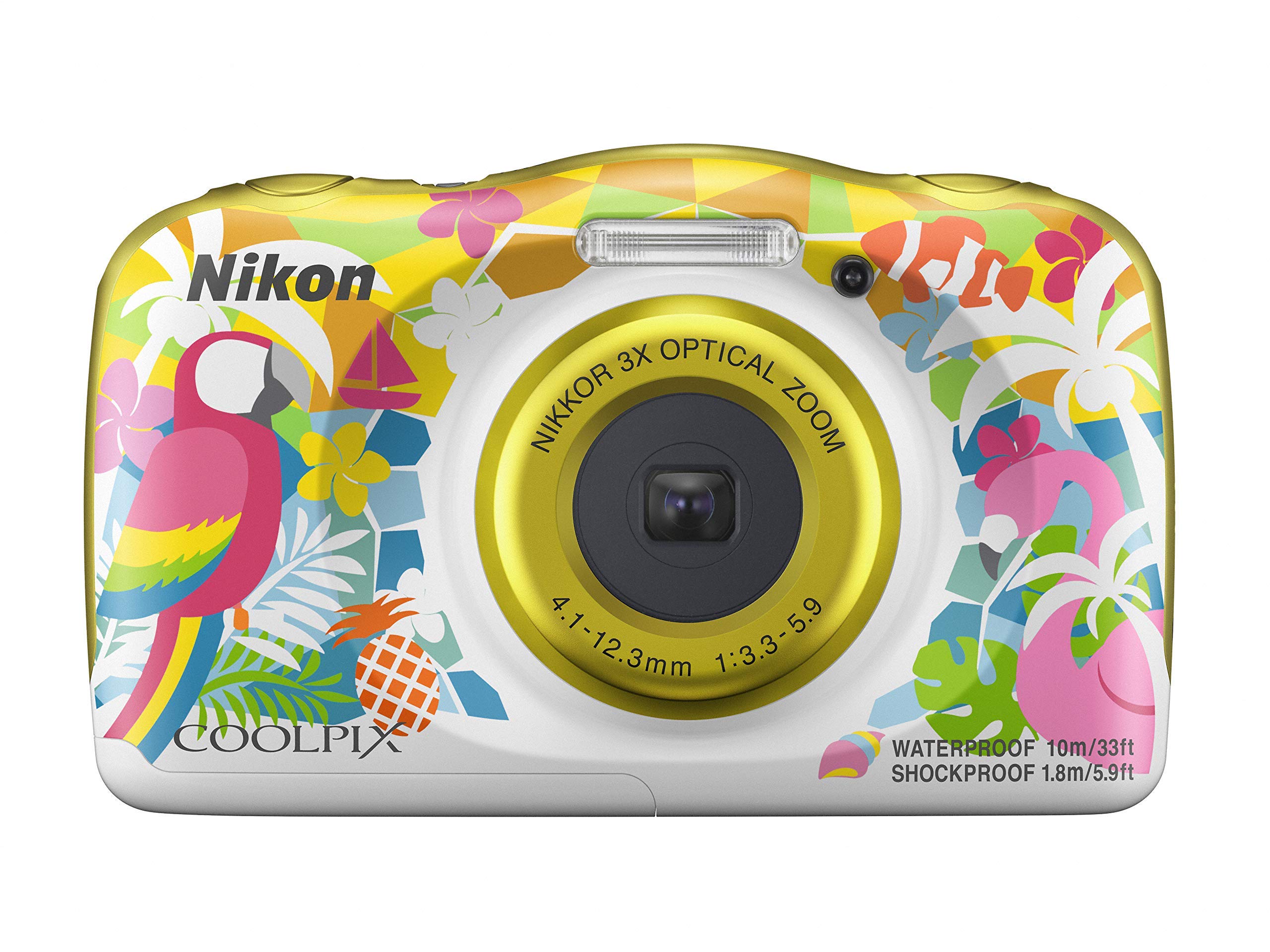 Nikon Digital Camera COOLPIX W150 Waterproof W150RS Resort (International Model), Blue (Renewed)