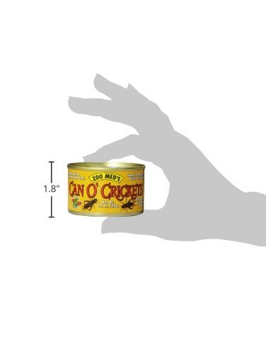 Zoo Med Laboratories Can O Crickets Pet Food, 1.2 Ounce Each (3 Pack)