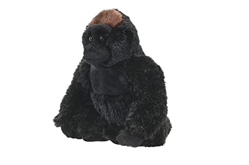 Wild Republic Silverback Gorilla Plush, Stuffed Animal, Plush Toy, Gifts for Kids, Cuddlekins 12 Inches