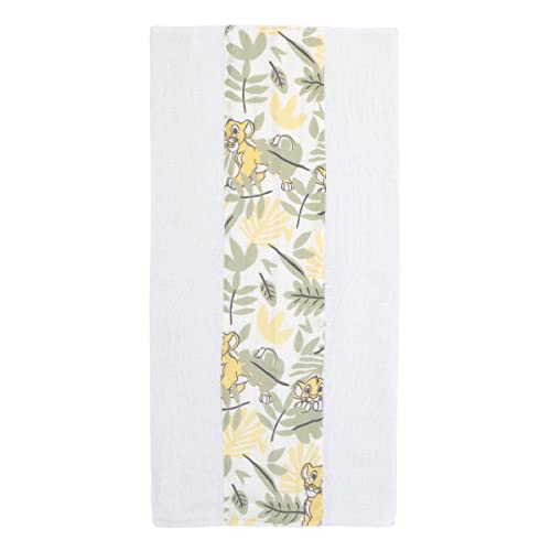 Disney Dumbo White and Grey 2Pk 100% Cotton Muslin Burp Cloths