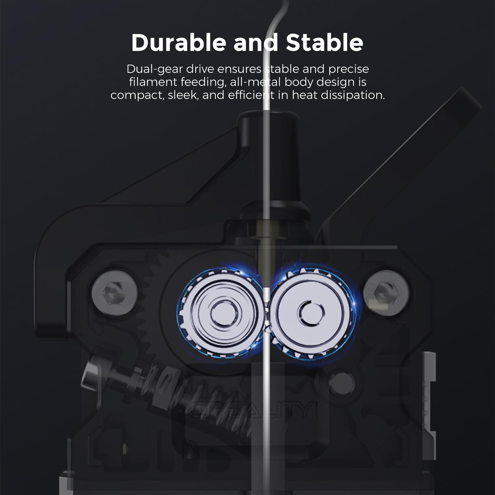 Creality Official Sprite Extruder Kit for Neo Series, Direct Drive Dual Gear Extruder SE, Compatible with Creality Ender 3 Neo/Ender 3 V2 Neo/Ender 3 Max Neo/Ender 2 Pro 3D Printers