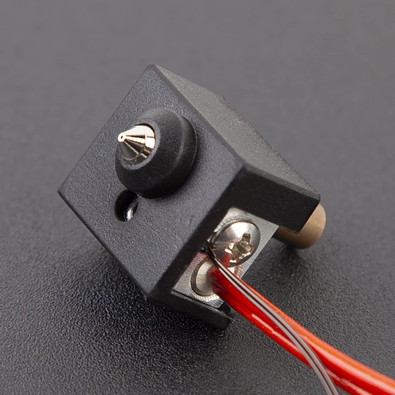 Creality Official Sprite Extruder Upgrade Heater Block Kit High Temperature Pro 300℃ Titanium Heatbreak Plated Copper Nozzle Compatible with Creality Ender 3 S1/Ender3 S1 Pro/CR10 Smart Pro