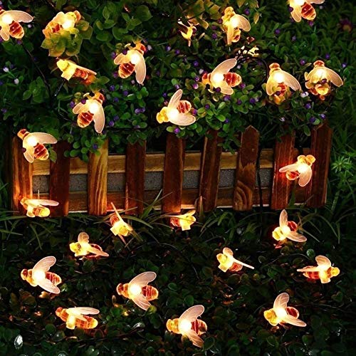 ZSMPY Fairy Lights Solar Led Fairy Lights String Light 8 Flashing Mode Outdoor/Indoor Decorative Light for Garden Home Wedding Party Christmas Halloween Decoration Lights String