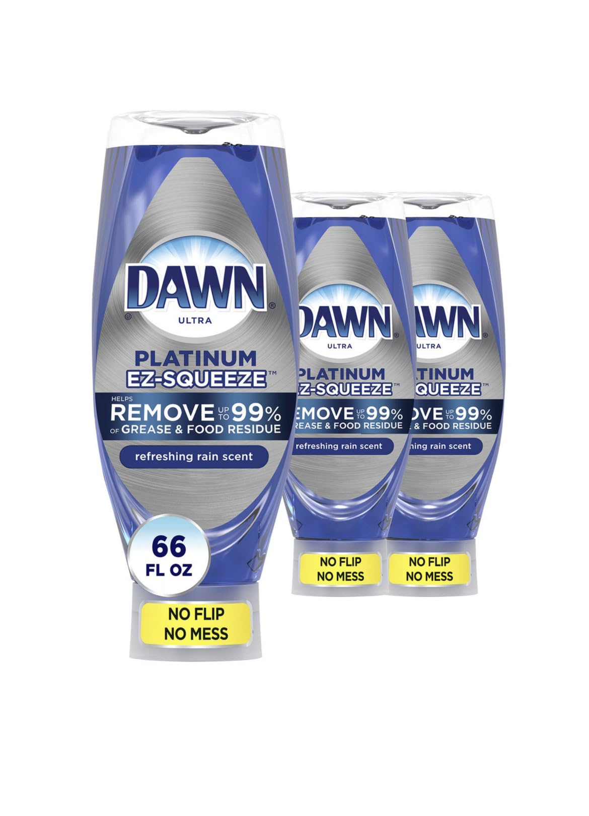 Dawn Platinum (refreshing rain scent) 22 fl oz 3 pack