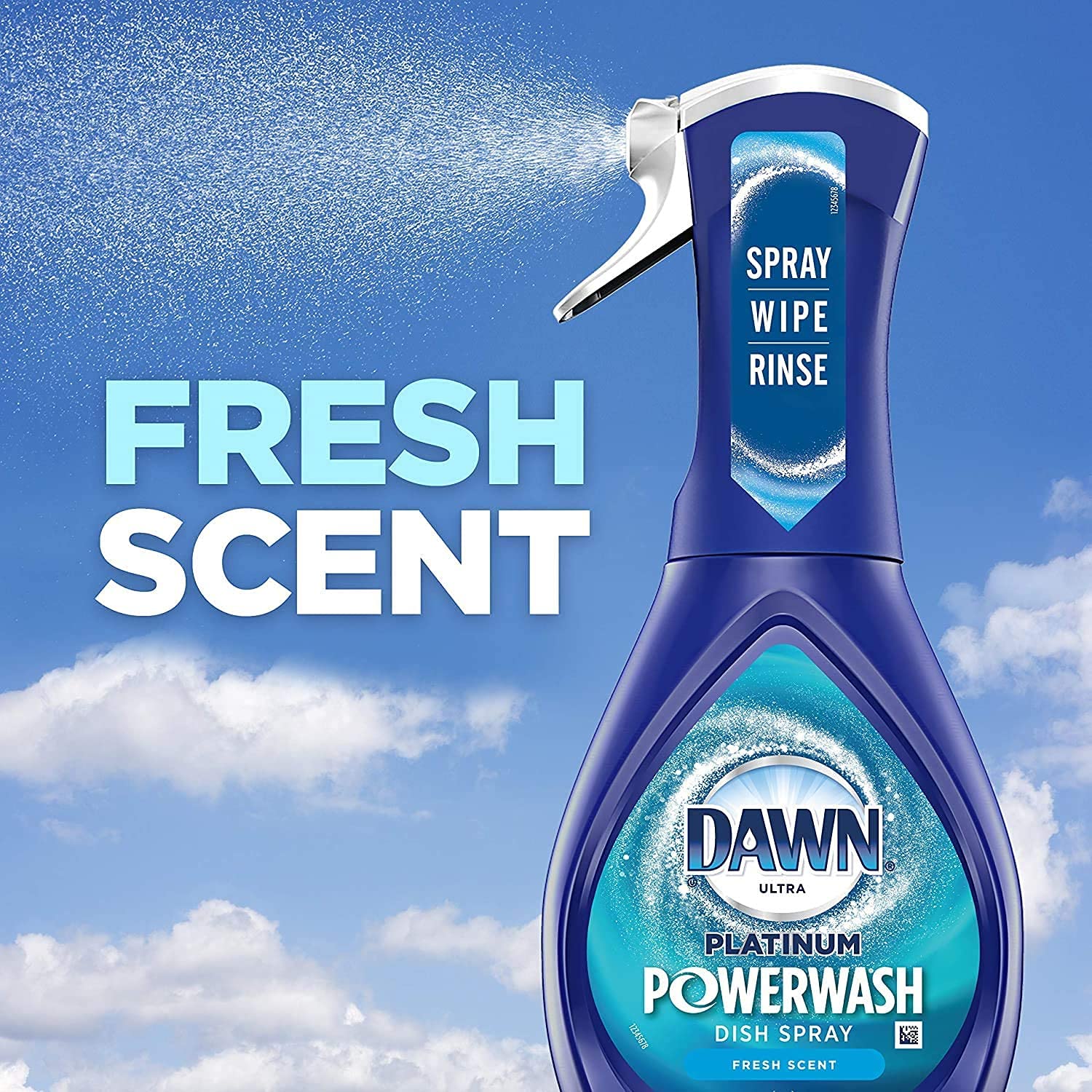 Dawn Platinum Powerwash Value Pack - Fresh Scent - 16 oz Sprayer, 16 oz Refill, 2 Flip-It Sponges