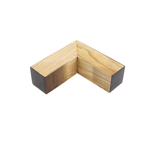 Coshar Solid Wood Sofa Leg Replacement Furniture Legs for Sofa Ottoman Chair Cabinet Closet Bedframe, Set of 4 (Walnut Tone)
