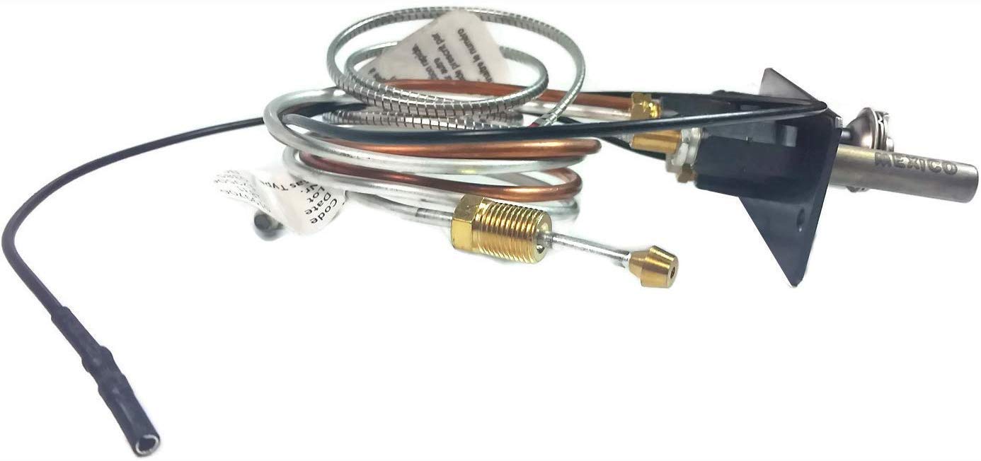Natural Gas - SRV10002264 (Replaces 10002264) - Replacement 3 Way Pilot Assembly for HHT/Majestic/Monessen Natural Gas Fireplaces