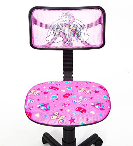 Idea Nuova JoJo Siwa Swivel Mesh Rolling Desk Chair