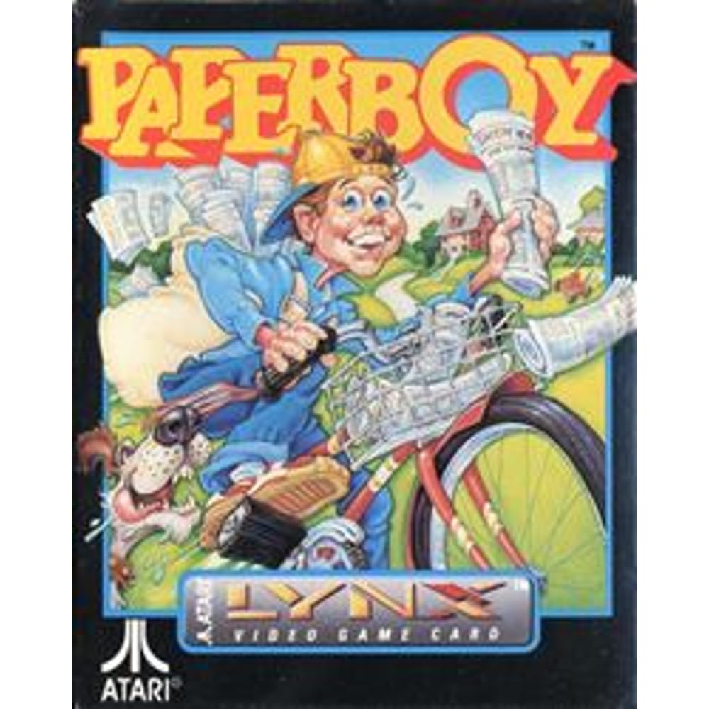 Paperboy Game for Atari Lynx