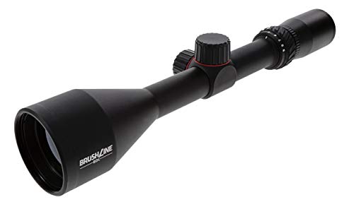 Crimson Trace Brushline 3-9x50mm Riflescope with SFP, BDC Reticle, Lightweight Solid Construction, Scope Caps and Lens Cloth for Hunting, Shooting and Outdoor