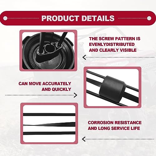 Gas Cap With Gauge Ranger Gas Cap Compatible With Polaris Ranger 400 425 500 700 Upgraded UTV OEM 1240119