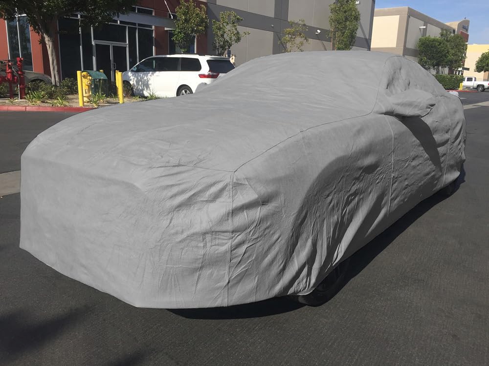CarsCover Custom Fit 1999-2004 Ford Mustang Car Cover 5 Layer Ultrashield Heavy Duty Weatherproof Covers