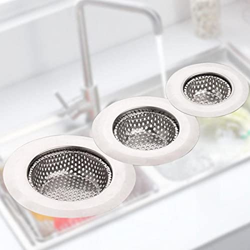 yghlh Bath Sink Strainer Drain Hair Catcher Bath Stopper Plug Sink Strainer Filter Shower Sink Strainer Plug Kitchen Bathroom Accessor (Material : 11.3cm)
