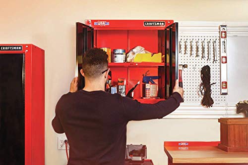 CRAFTSMAN Garage Storage, 28-Inch Wide Wall Cabinet (CMST22800RB)