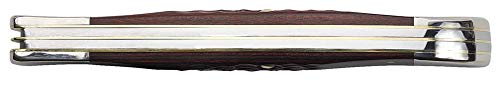 Case WR XX Pocket Knife Brown Rosewood Folding Hunter Item #189 - (6265Sab SS) - Length Closed: 5 1/4 Inches