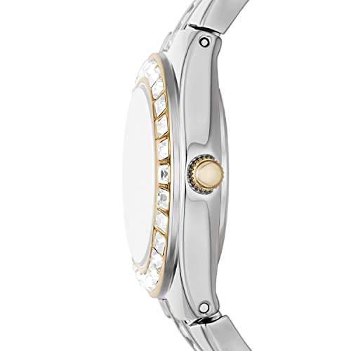 Relic by Fossil Women's Quartz Watch with Alloy Strap, Two-Tone, 12 (Model: ZR12652), Green