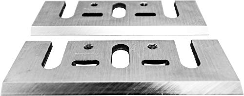 Makita 2 Piece - 3.25" HSS Planer Blades for 3.25" Planers - Fast Cutting for Hard Wood