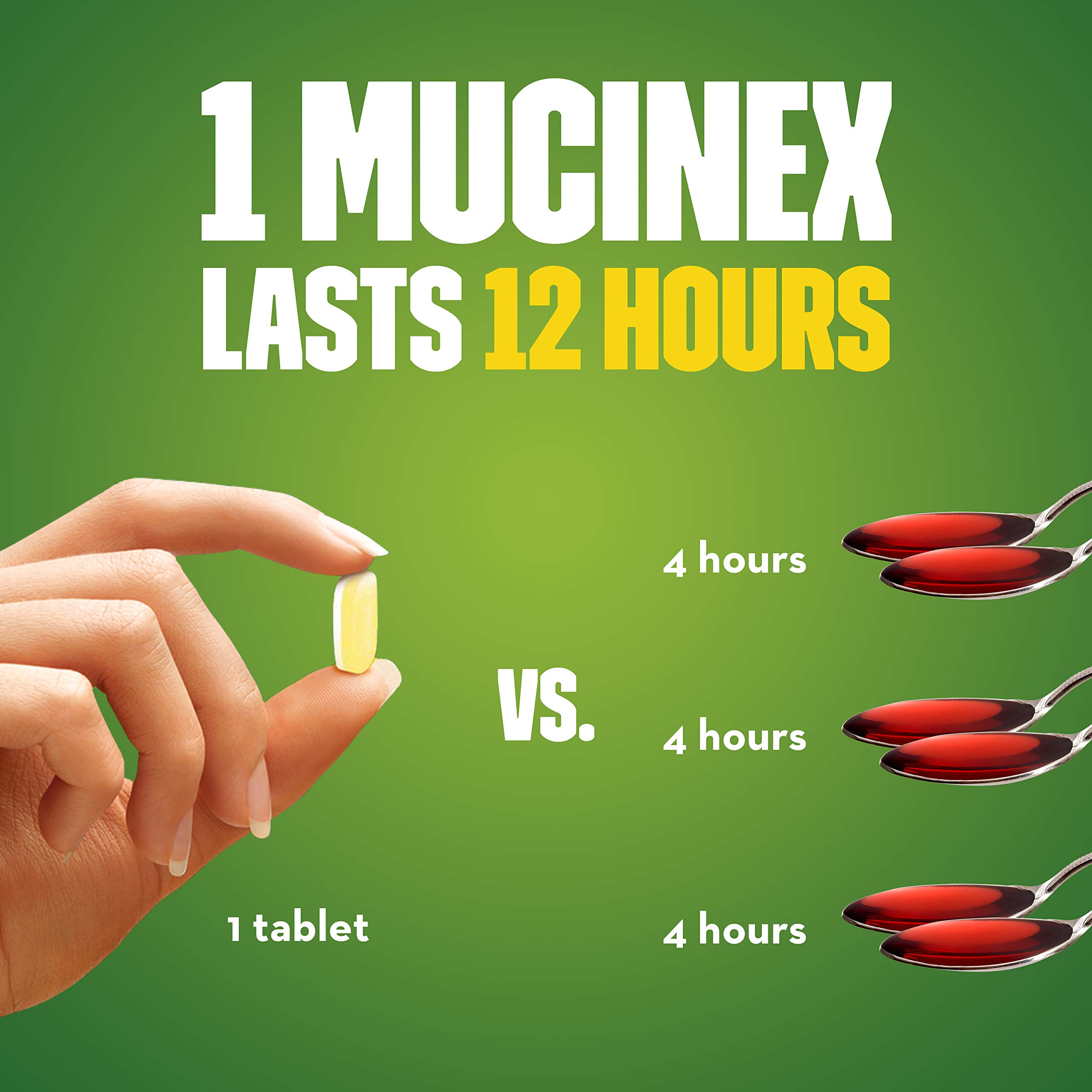 Cough Suppressant and Expectorant, Mucinex DM Maximum Strength 12 Hour Tablets, 7 count (Pack of 24)