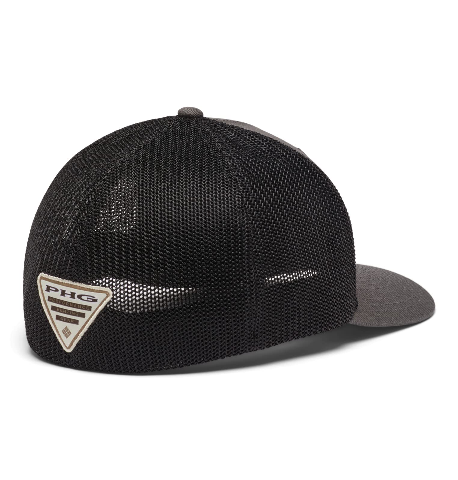 Columbia Unisex PHG Game Flag Mesh Ball Cap - Mid, Grill/Black, Large/X-Large
