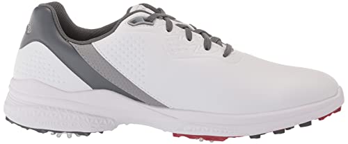 Callaway Men's Solana TRX v2 Golf Shoe, White/Grey, 12