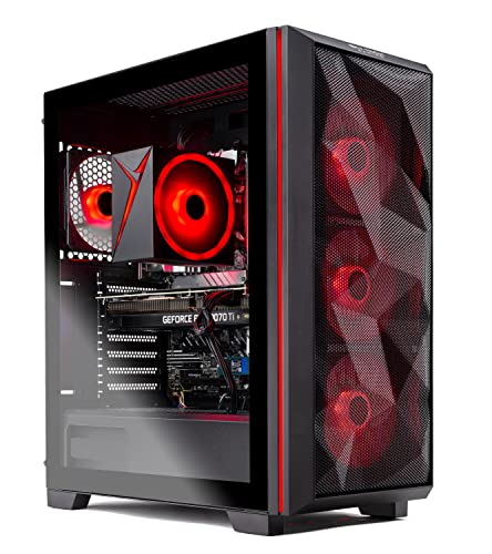 Skytech Chronos Gaming PC Desktop โ INTEL Core i7 12700K 3.6 GHz, RTX 3080, 1TB NVME SSD, 32G DDR5, 750W GOLD PSU, AC Wi-Fi, Windows 10 Home 64-bit