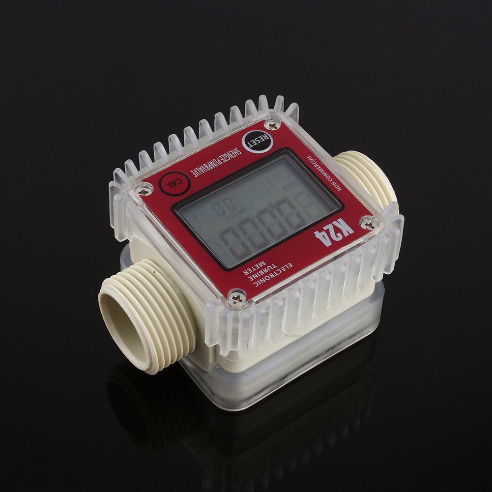 K24 LCD Turbine Digital Fuel Meter Anti- for Chemical Liquid Water