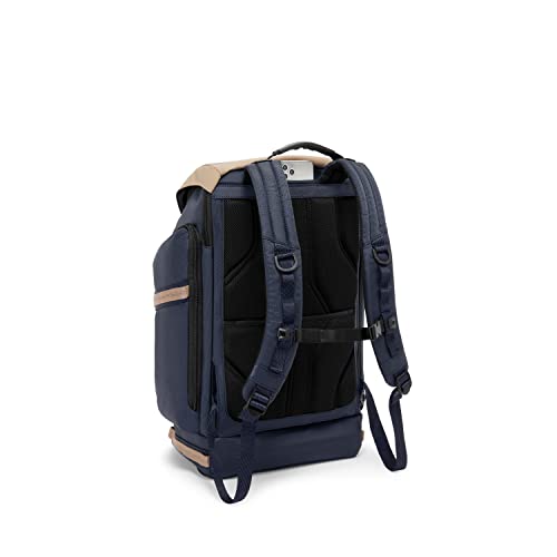 TUMI Alpha Bravo Expedition Flap Backpack - Midnight Navy/Khaki