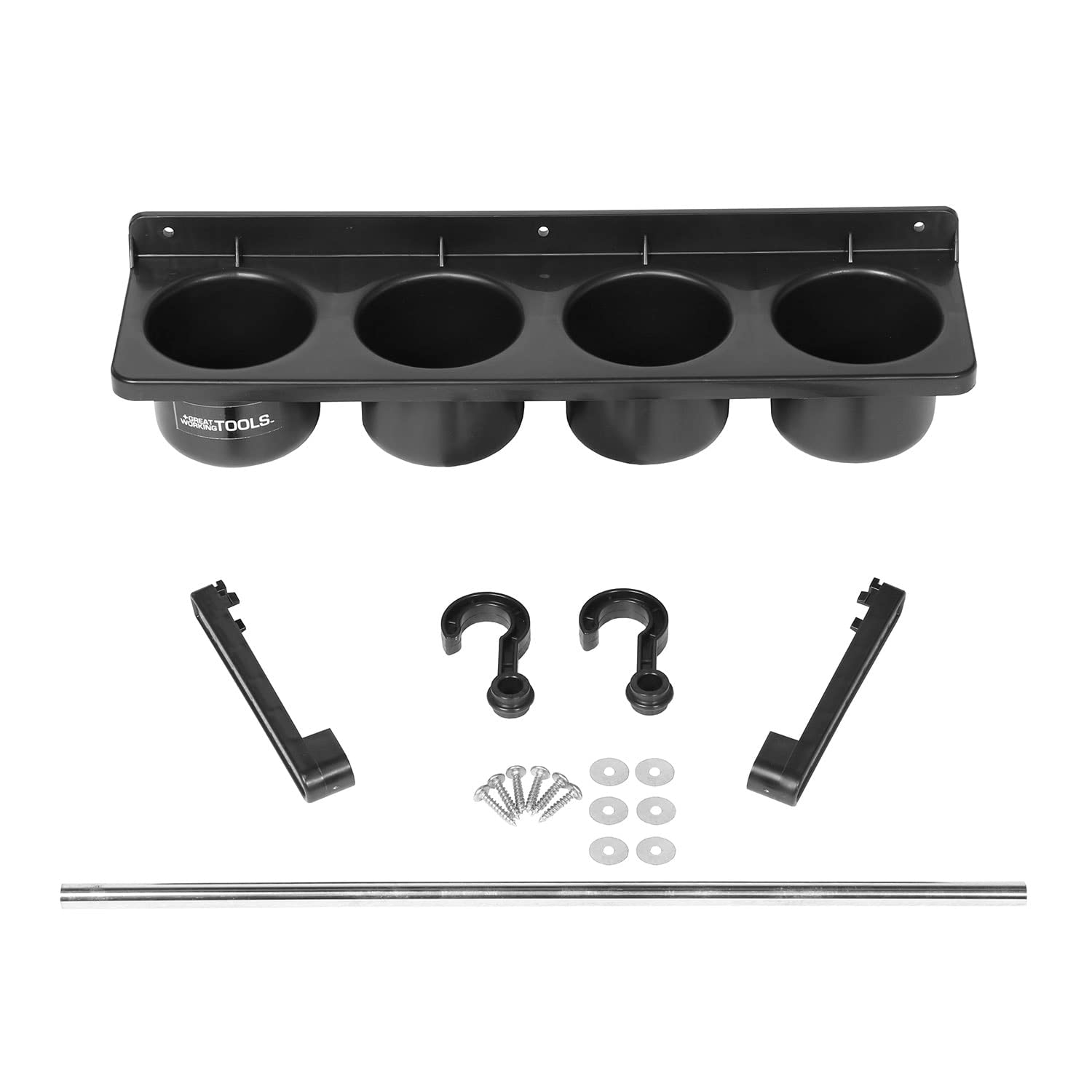 GREAT WORKING TOOLS Spray Bottle Holder Wall Mount Detailing Spray Bottle Rack