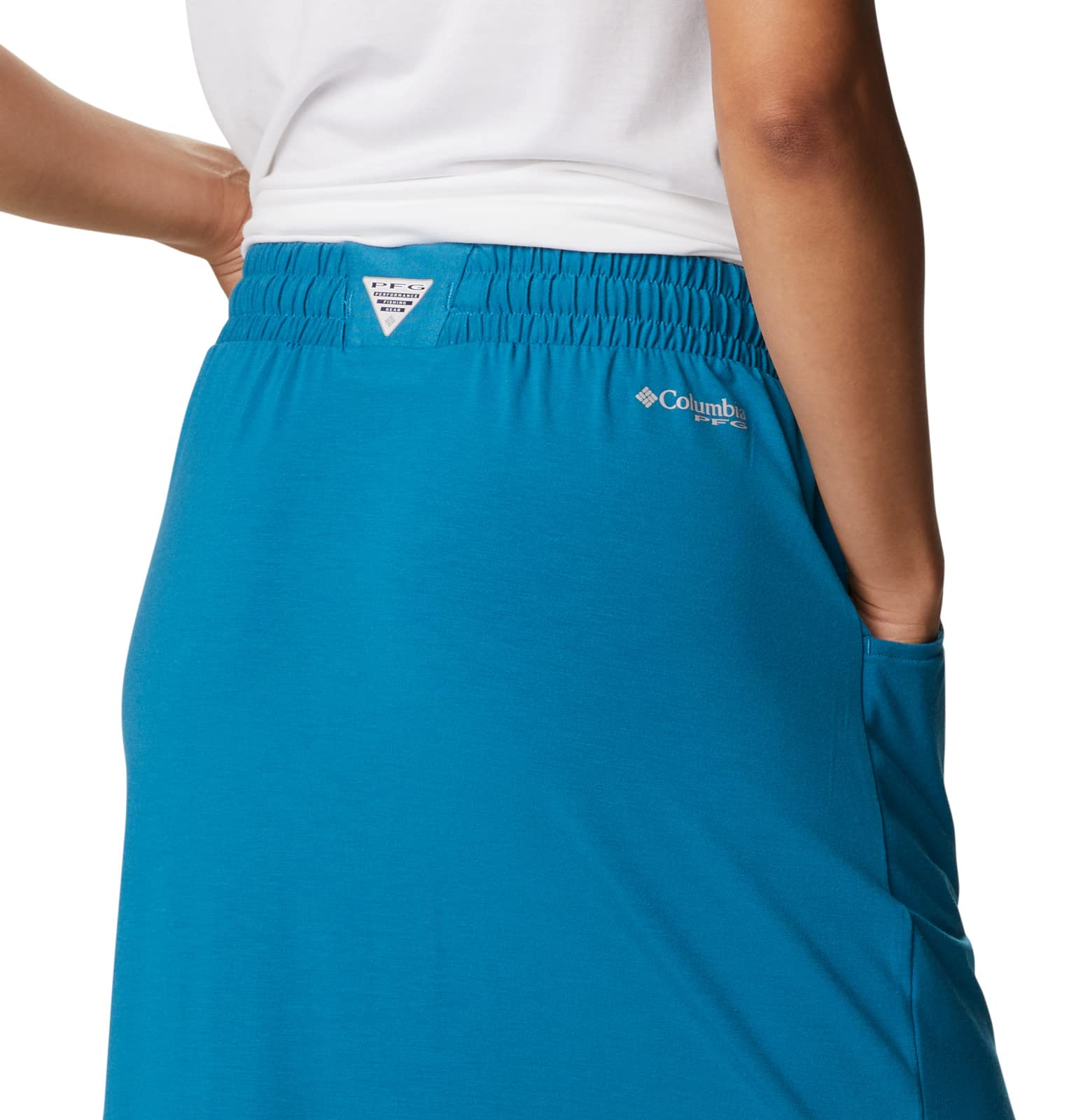 Columbia Women's Slack Water Knit Skirt, Deep Marine, X-Small