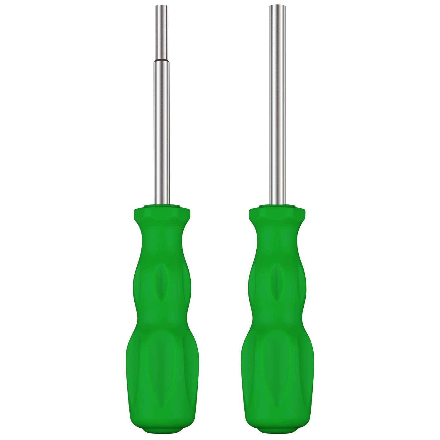 Gamebit Screwdriver Set, Security Screwdriver Bit Set 3.8mm and 4.5mm Security Screwdriver Bits Perfect fit for Virtual Boy, Opening Nintendo, Sega Consoles and Game Cartridges - Green